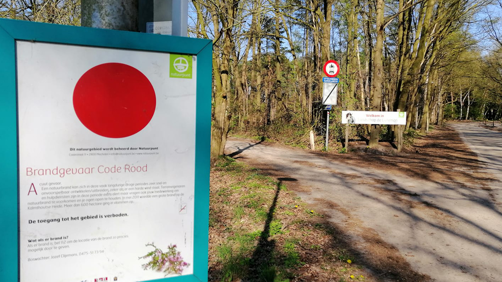 Extreme droogte zorgt voor code rood in natuurgebieden | RTV