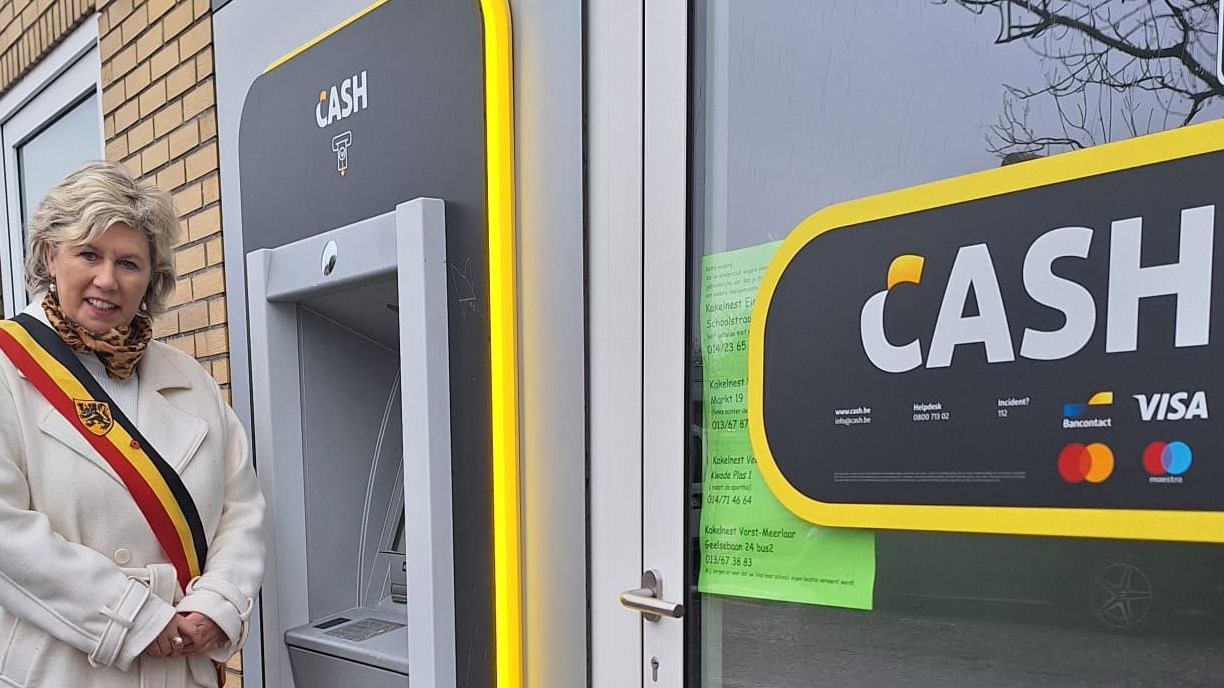 Geld afhalen weer mogelijk in Klein-Vorst (Laakdal) dankzij Cash ...