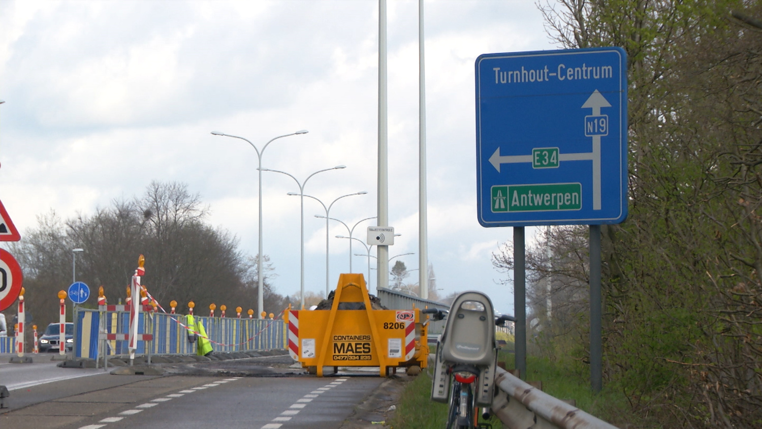 Werken op- en afritten Turnhout-centrum uitgesteld | RTV