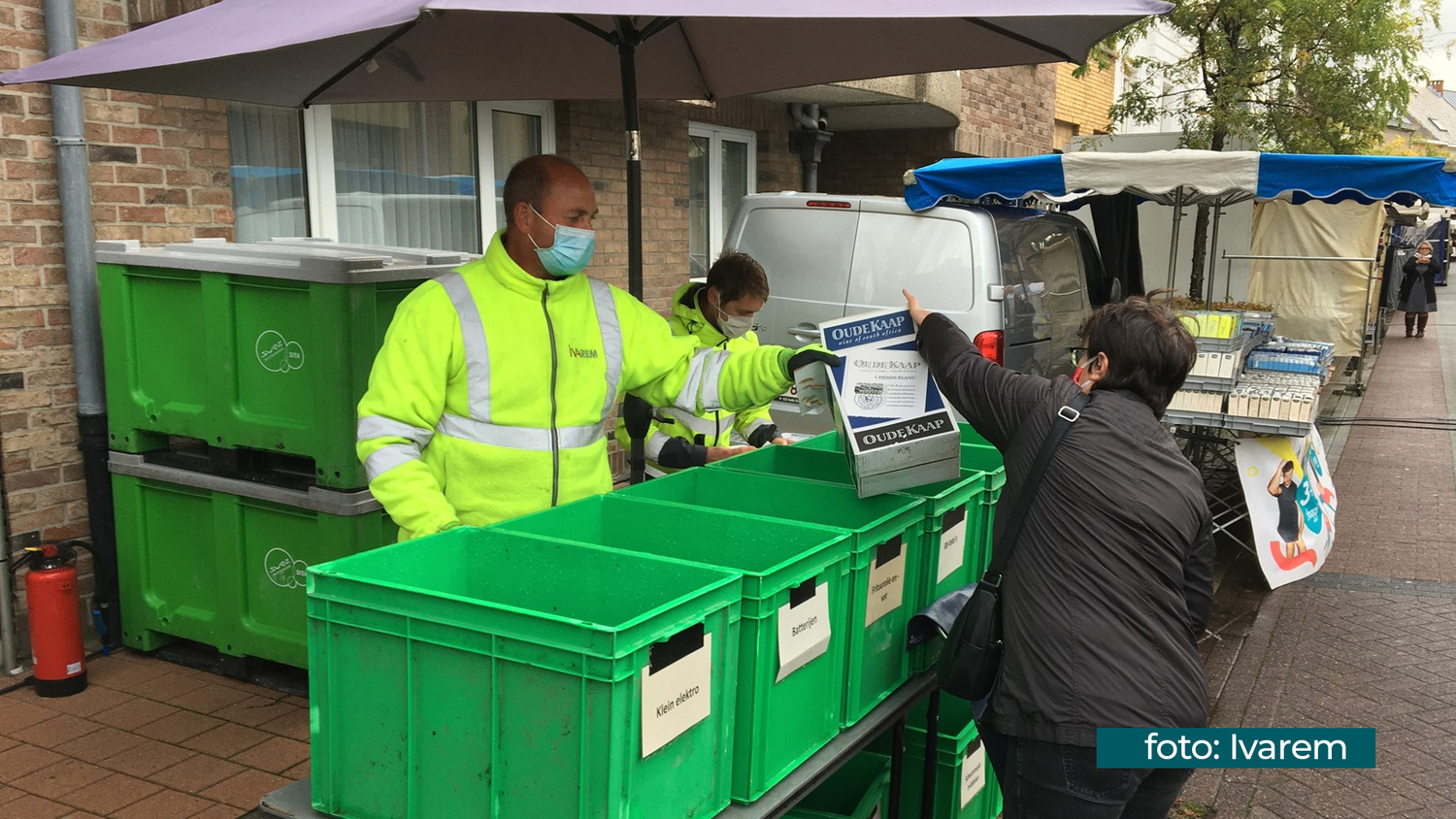 Mini-recyclagepark Ivarem komt naar de markt | RTV