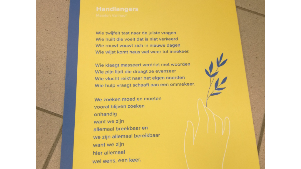Stadsdichter schrijft gedicht voor Geelse troostplekken | RTV