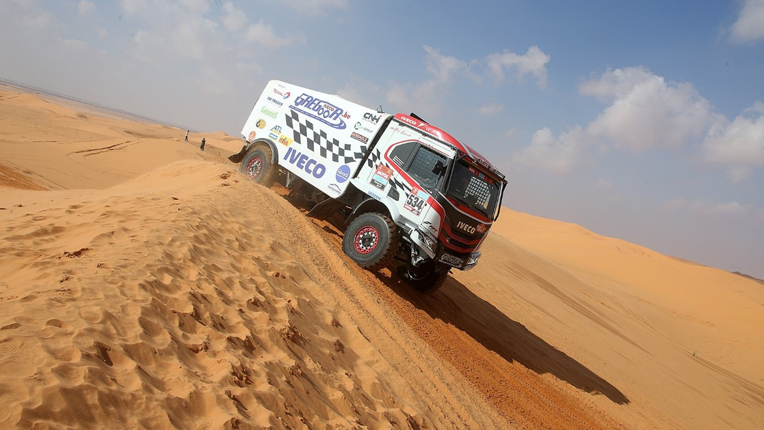Molse Gregoor Trucks in top-20 Dakar Rally | RTV