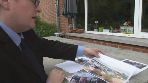 Mario Van Essche trok naar vluchtelingen in Calais | RTV