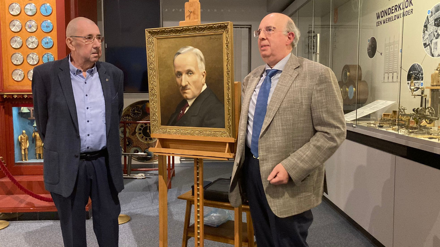 Zimmermuseum heeft nieuw schilderij Louis Zimmer | RTV