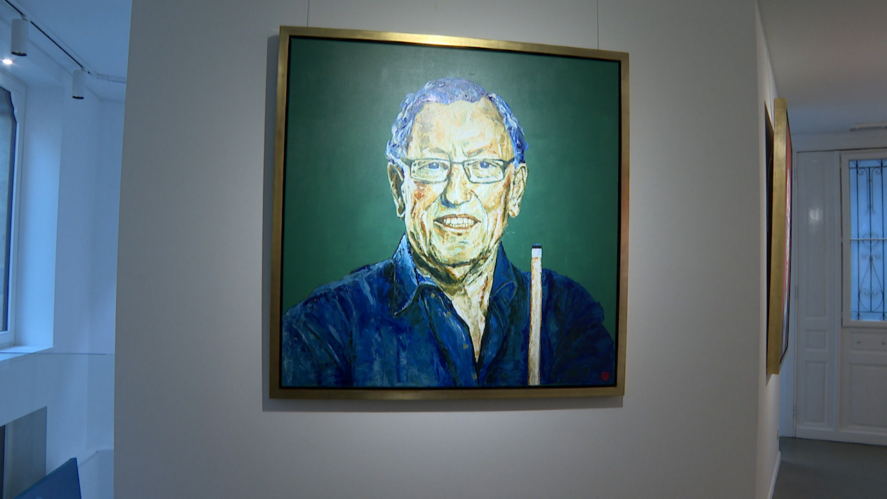 Raymond Ceulemans schittert met zijn portret | RTV