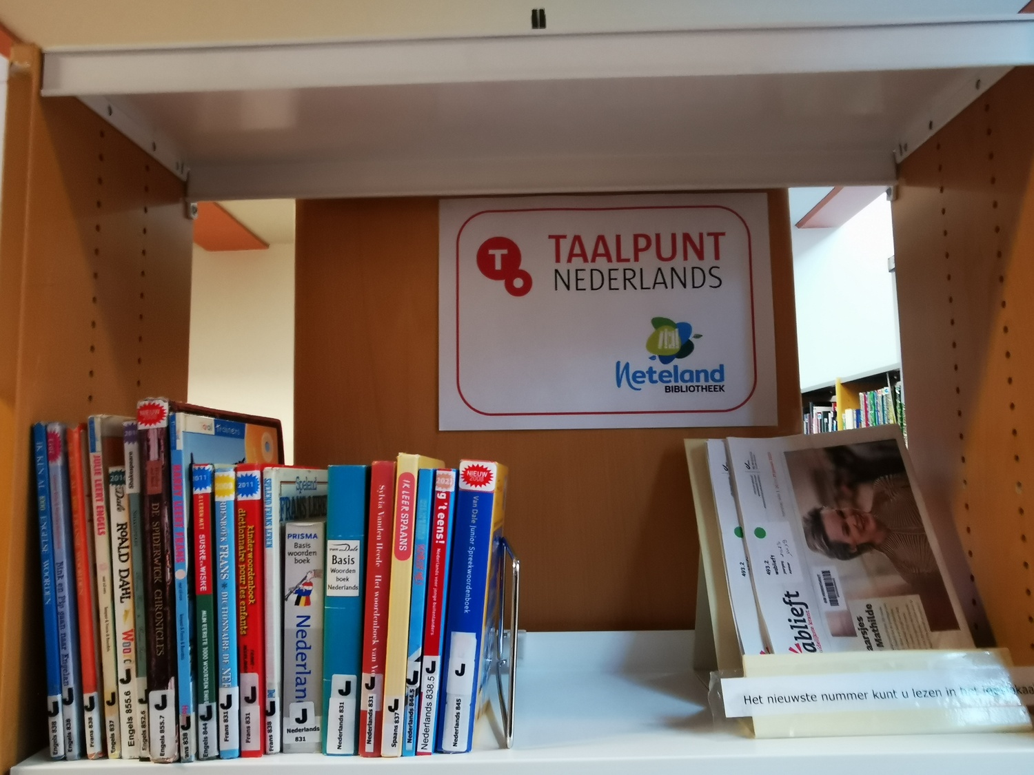Bibliotheken van Neteland lanceren Taalpunt Nederlands | RTV