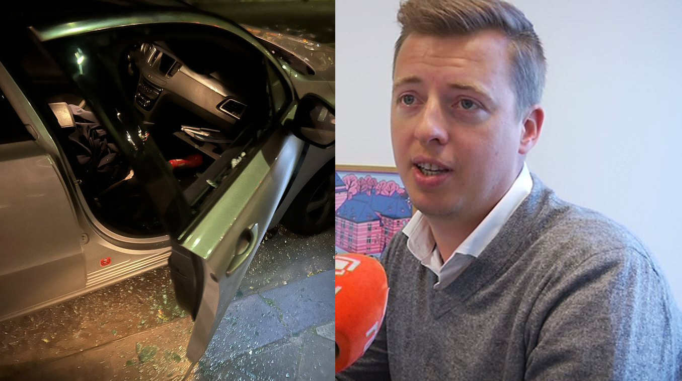 Politicus Hannes Anaf slachtoffer van auto-inbraak: "Zwaar klote" | RTV