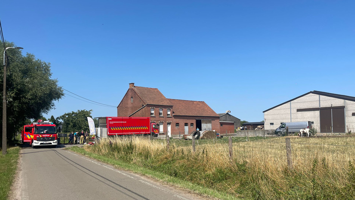 Asbest vrijgekomen bij schuurbrand in Schriek | RTV