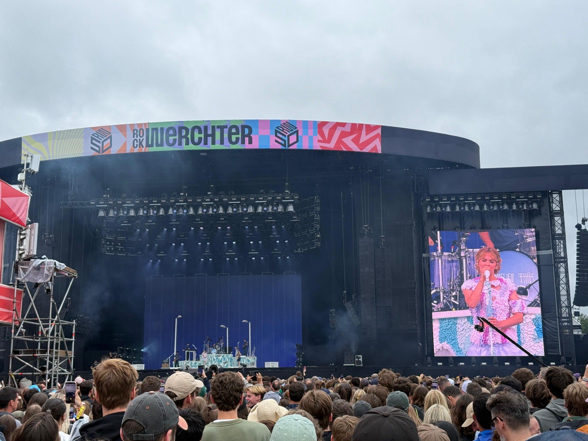 Zondag onze dag op Rock Werchter met Pommelien Thijs, USED en Dimitri ...