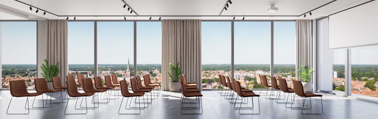 Nieuwe vergader- en evenementlocatie in Turnovatoren in Turnhout | RTV