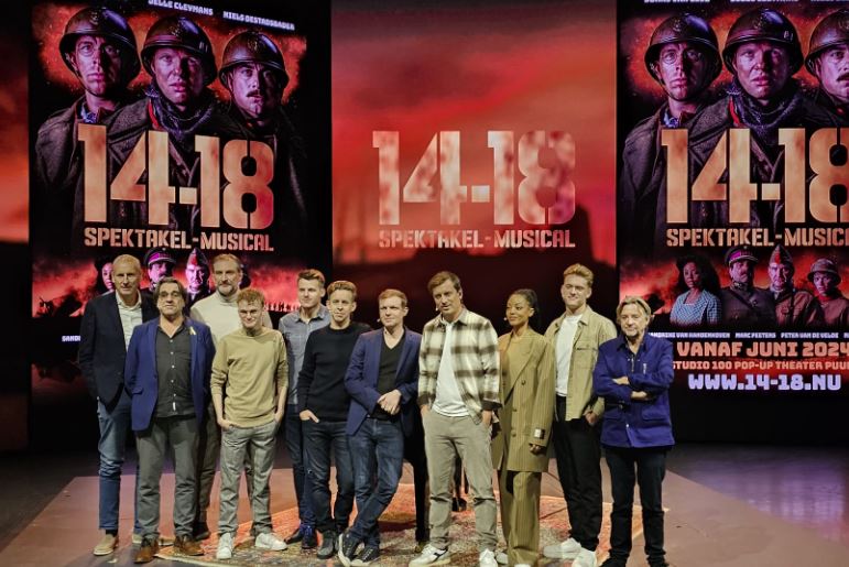 Studio 100-musical 14-18 komt terug naar Pop-Up theater Puurs | RTV