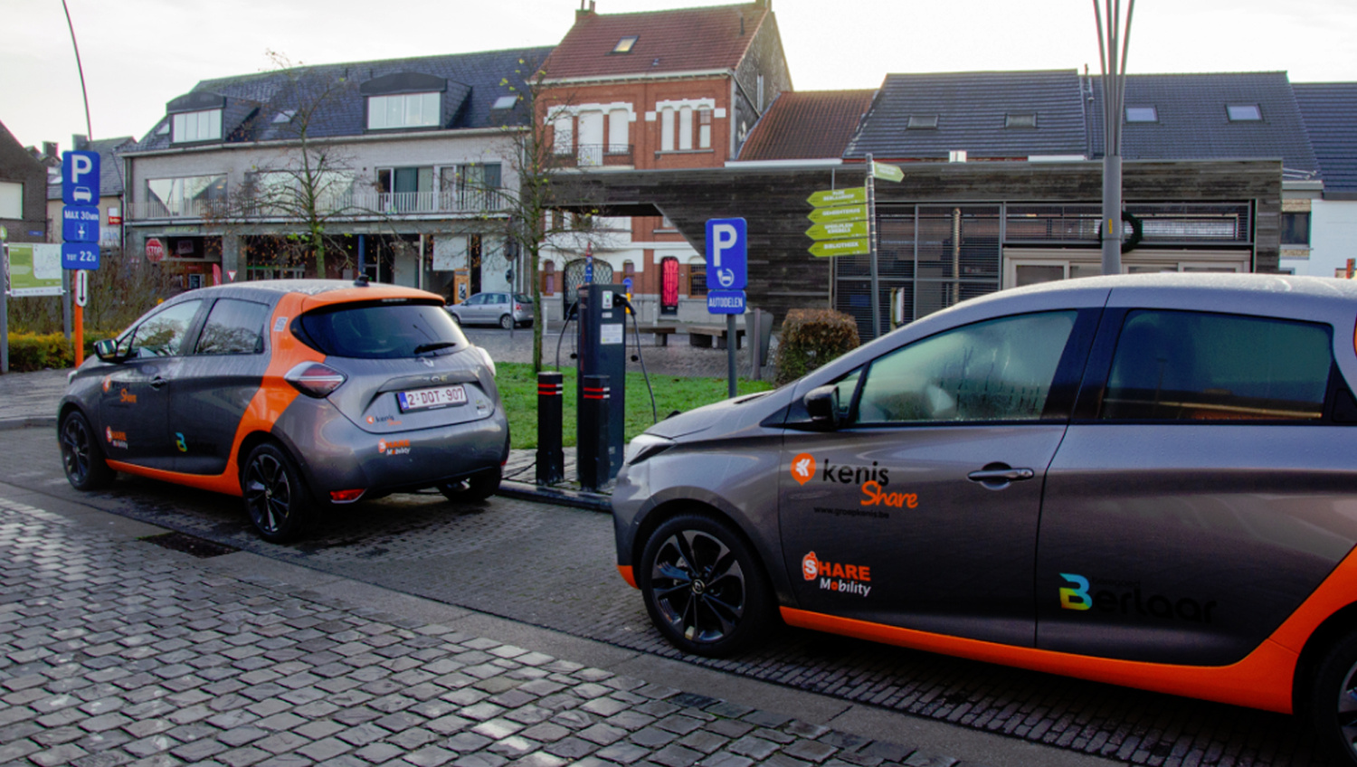 Berlaar start autodeelproject: twee elektrische deelautos | RTV