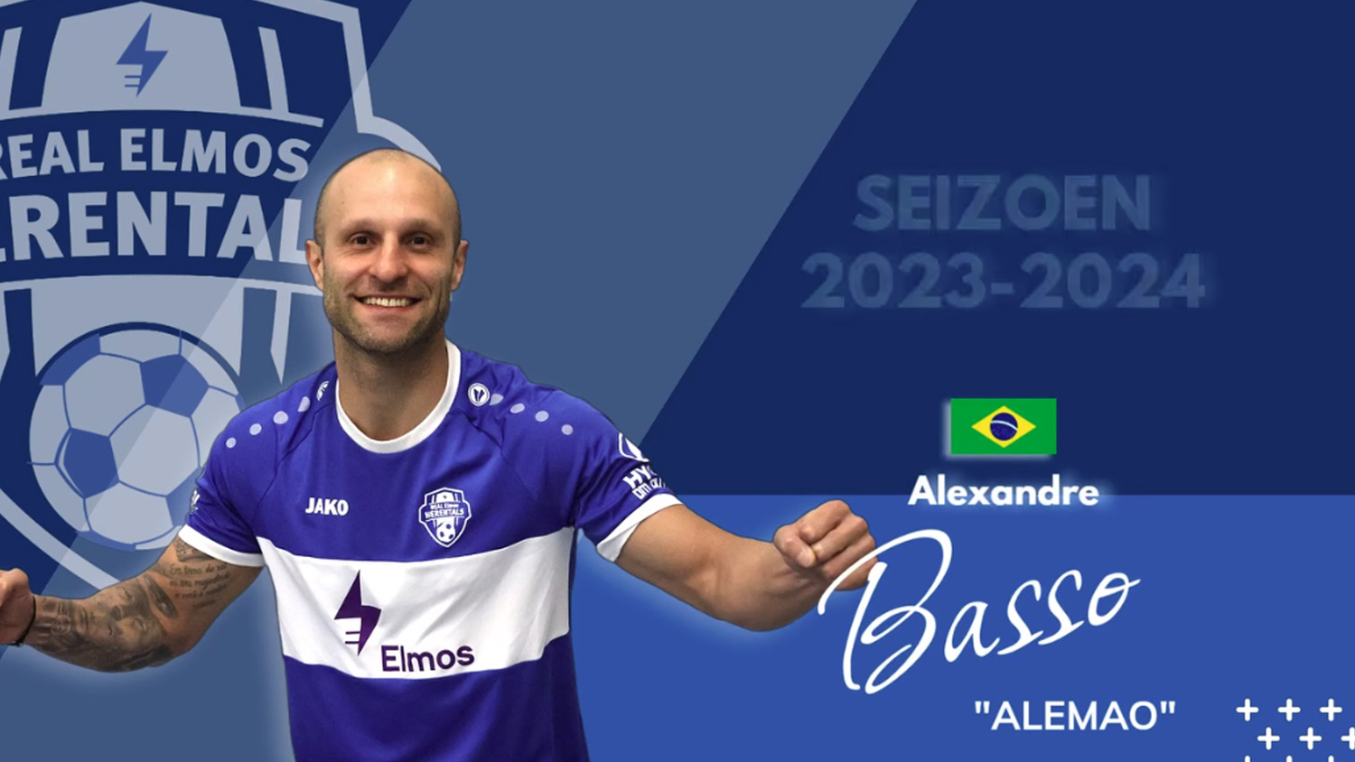 Alexandre Basso Cobo tekent bij Real Elmos Herentals 2.0 | RTV