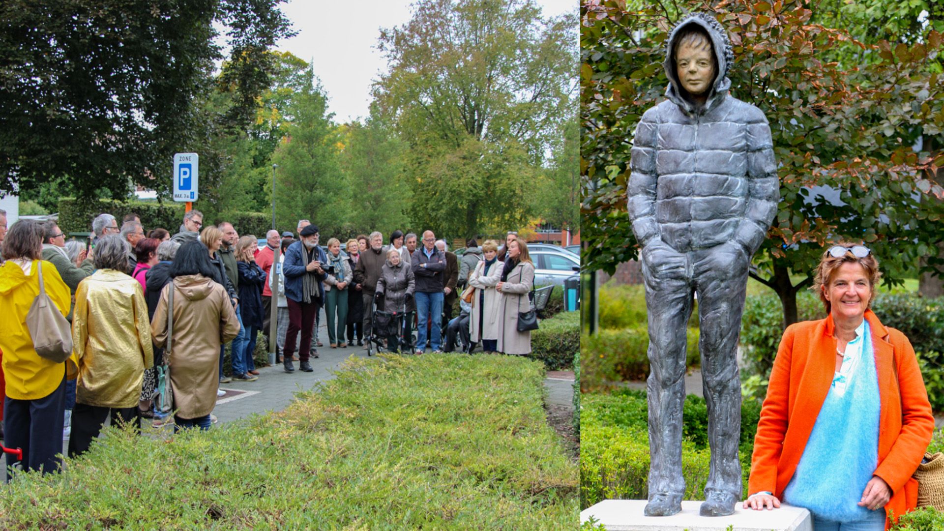 Beeld ‘Stekelkind’ van Katrin Dekoninck zet kwetsbaarheid in de kijker ...