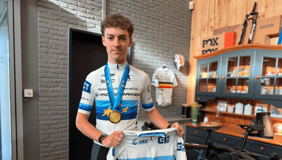Goud voor jong talent uit Bevel op EK veldrijden | RTV