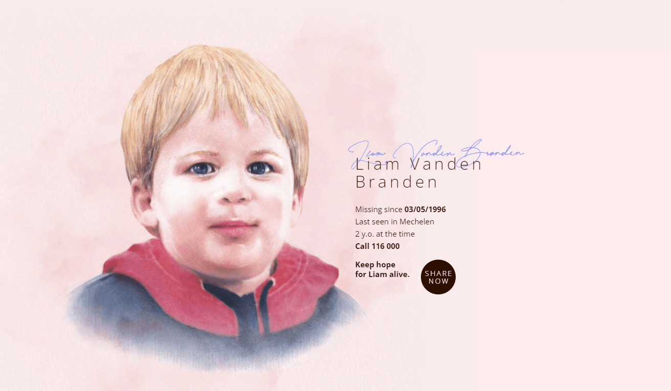 Liam Vanden Branden 28 jaar vermist | RTV