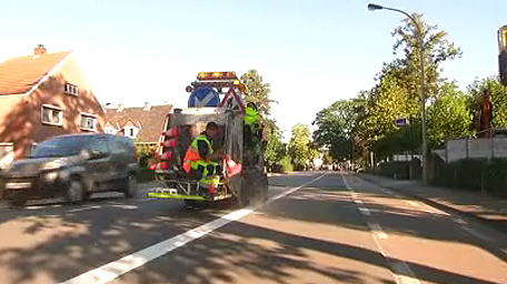 AWV reageert op aantijgingen van slechte verf bij belijning | RTV