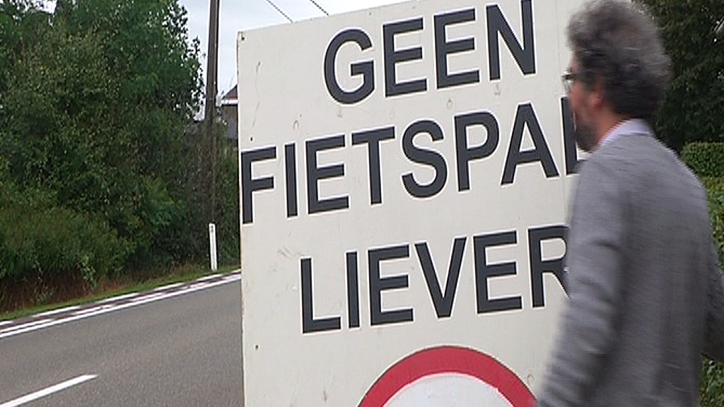 Groen vraagt dringend veiliger fietspad langs Poederleesteenweg | RTV