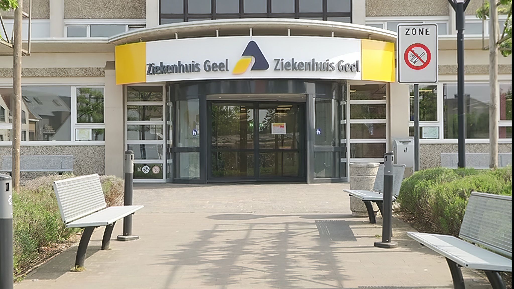 Ziekenhuis Geel houdt rokers uit het zicht | RTV