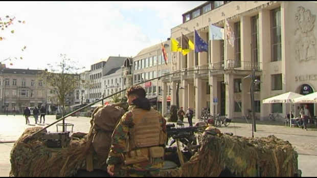 2 dagen militaire oefeningen in centrum Turnhout | RTV