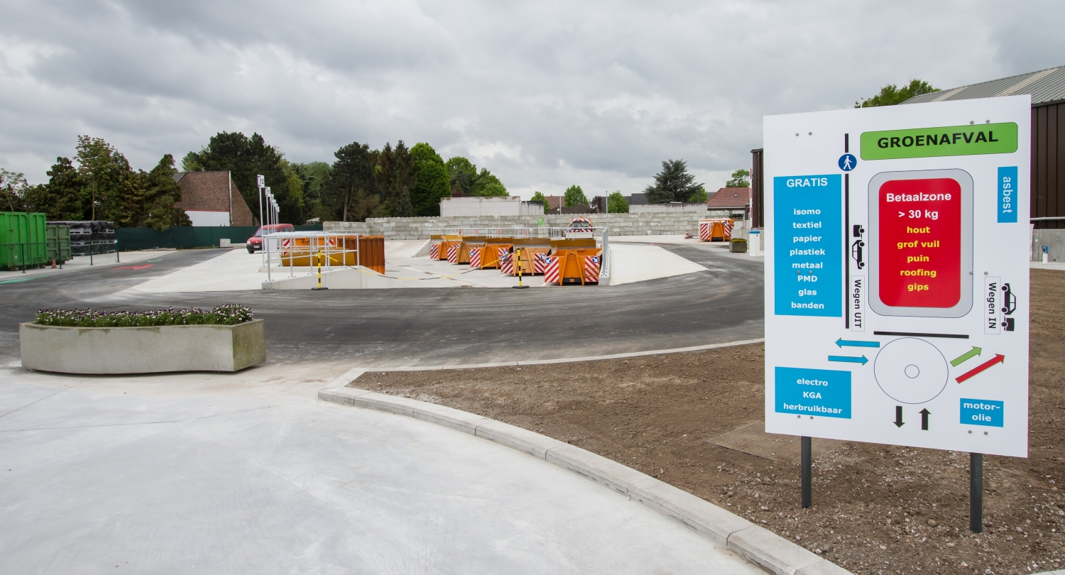 Puurs heeft nieuw en groter containerpark | RTV