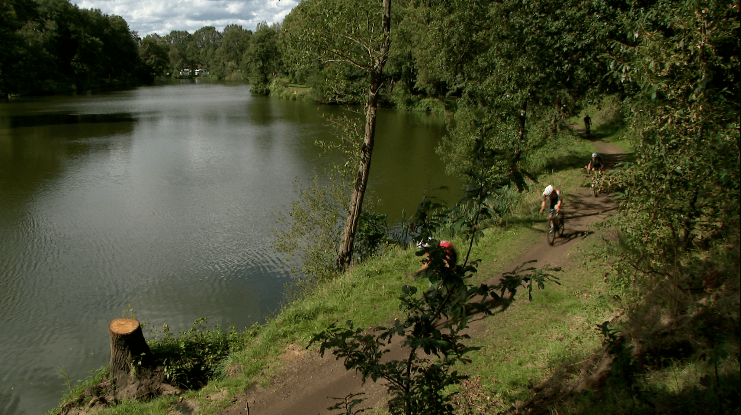 Bossen rondom Fort van Kessel decor voor tweede B-veldrit van het ...
