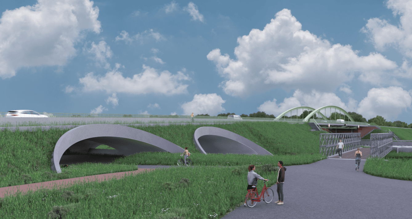 Nieuwe brug over Netekanaal zorgt voor veiligere fietsverbinding langs ...