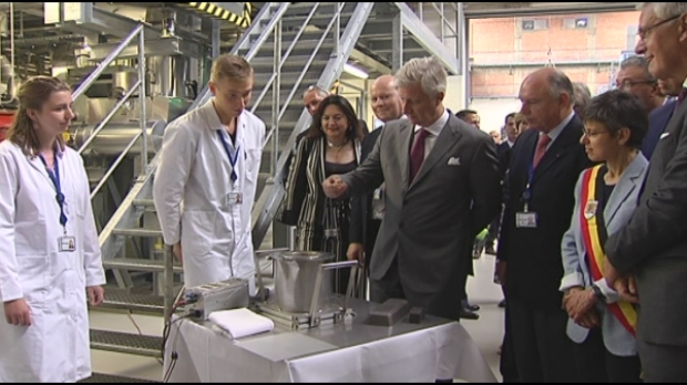 Koning Filip bezoekt MYRRHA-project SCK | RTV