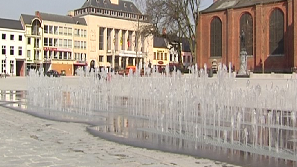 Fonteinen op Grote Markt Turnhout worden hersteld | RTV