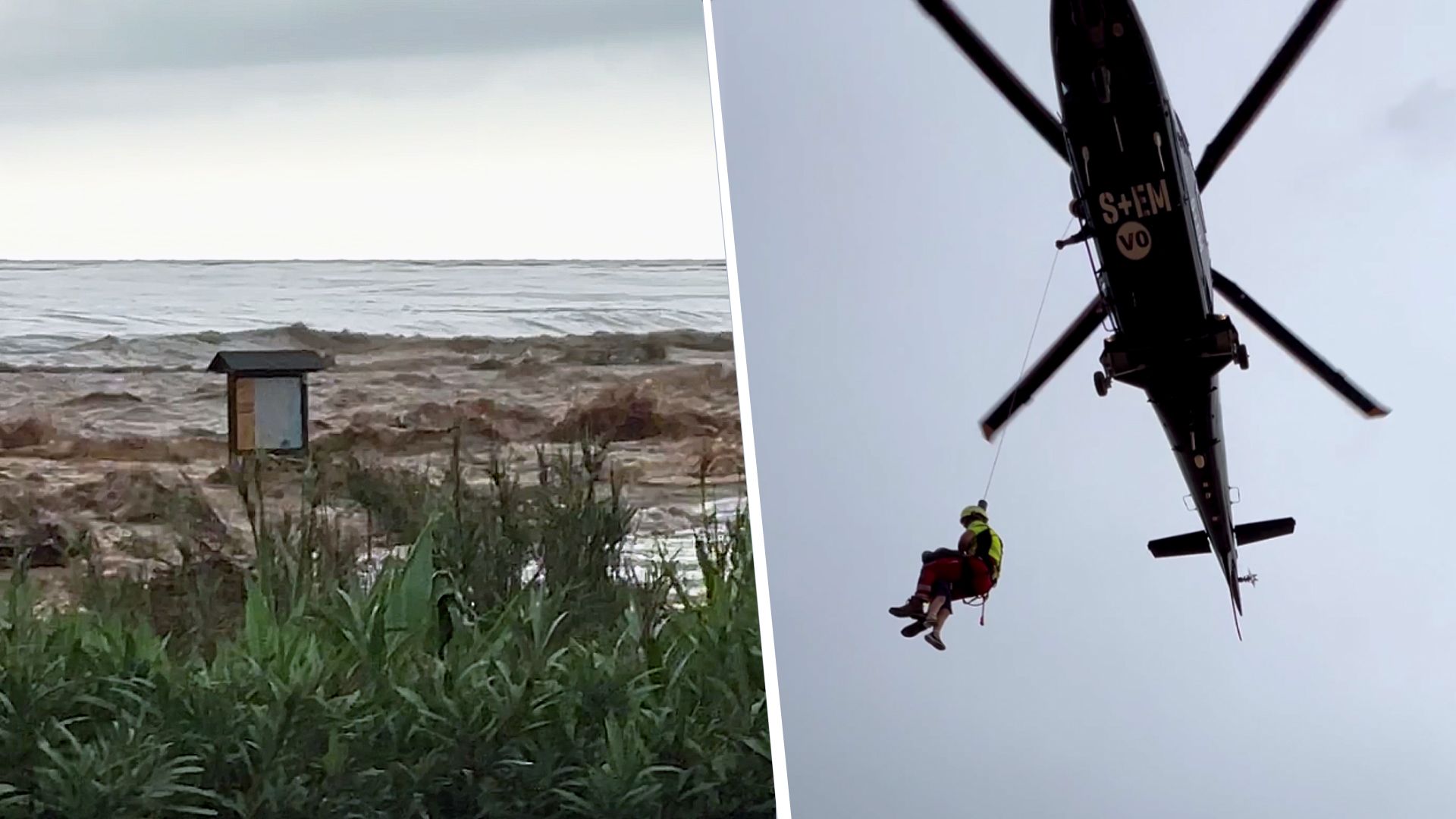 Straffe beelden: gezin uit Vorselaar met helikopter uit vakantiewoning ...