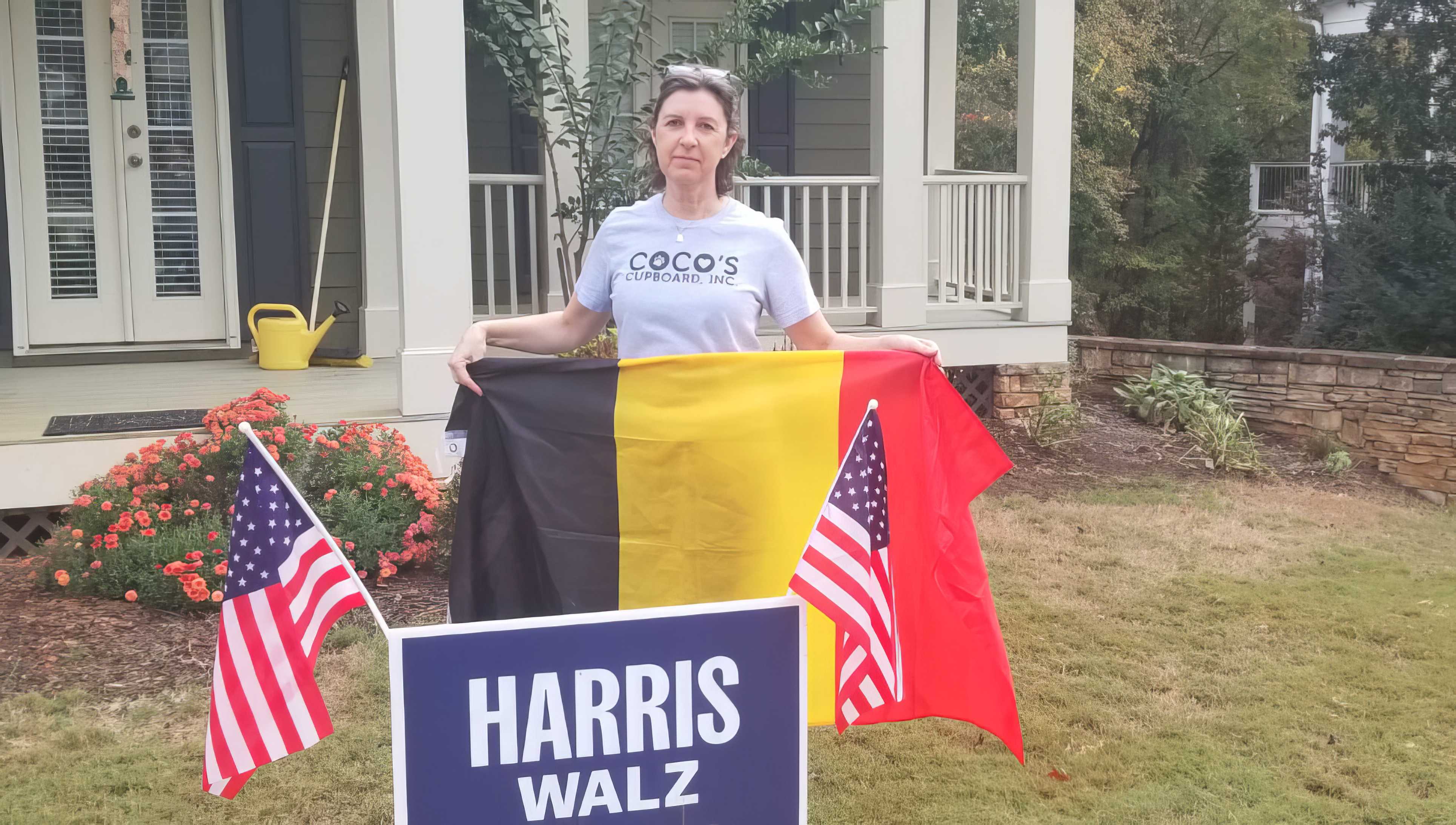 Vera De Ceuster uit Balen koos voor Kamala Harris in haar hometown in ...