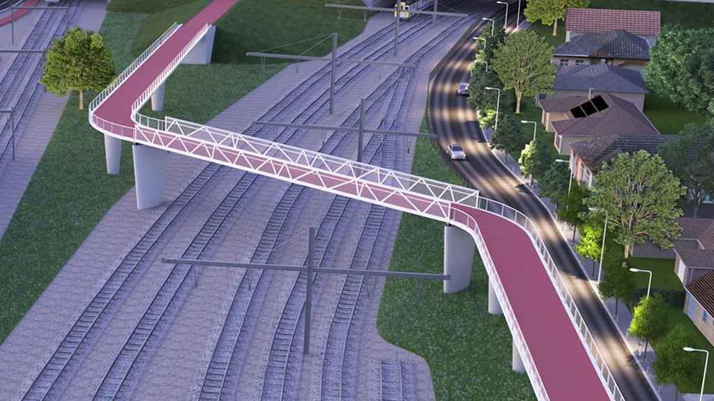 Bouw fietsbrug station Lier start in mei | RTV