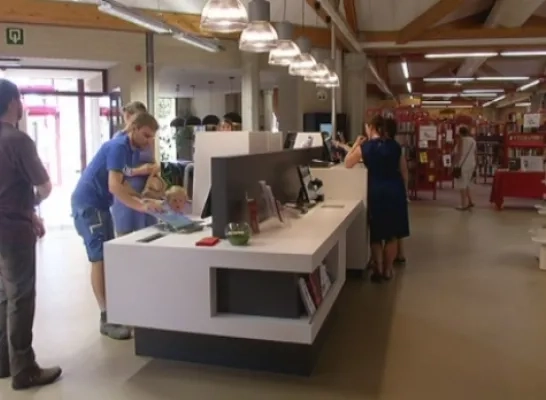 Bibliotheek Heist-op-den-Berg opent zelfuitleenbalies | RTV Bibliotheek Heist-op-den-Berg opent zelfuitleenbalies | RTV