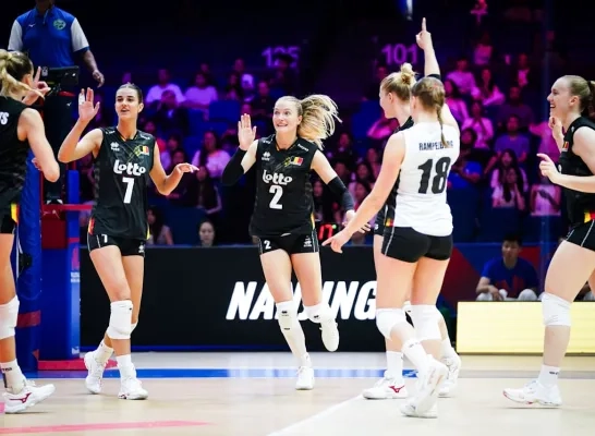 Yellow Tigers mét regiogenote Elise Van Sas verliezen van Polen met 3-2 ...